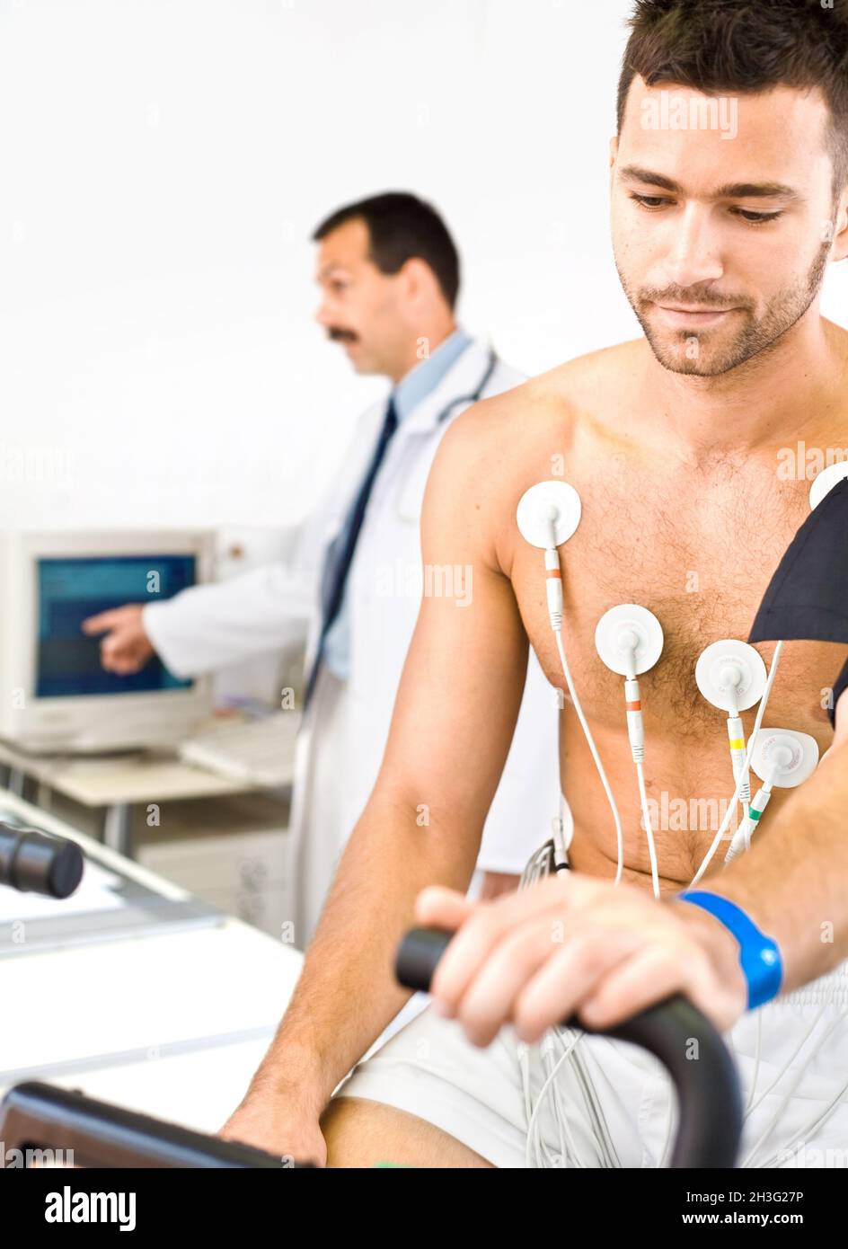 Ekg testing hi-res stock photography and images - Alamy