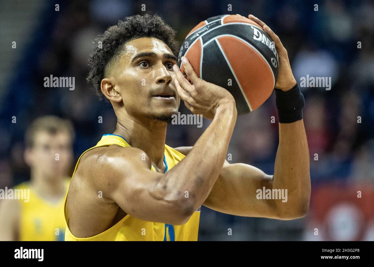 Berlin, Germany. 28th Oct, 2021. Basketball: Euroleague, Alba Berlin ...