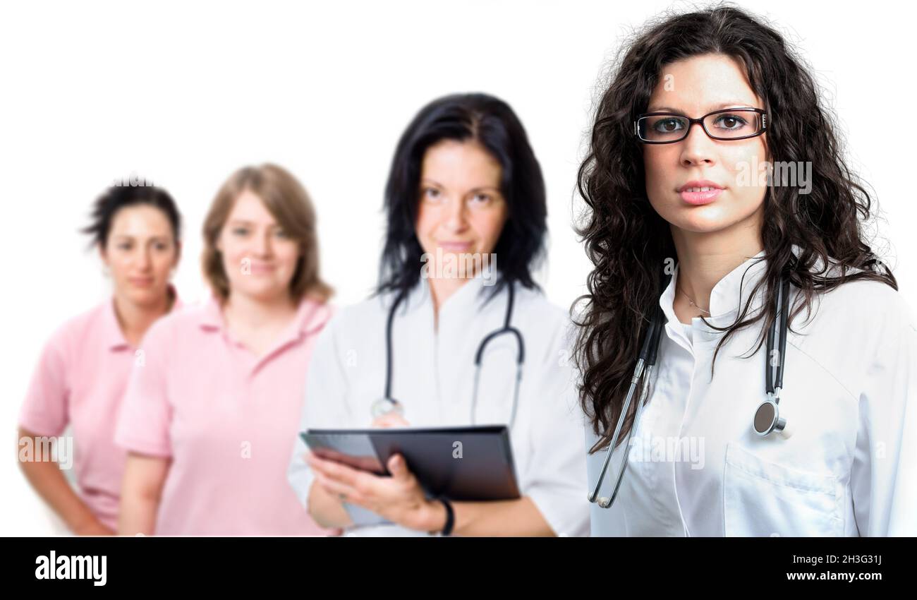 Team of four hi-res stock photography and images - Alamy