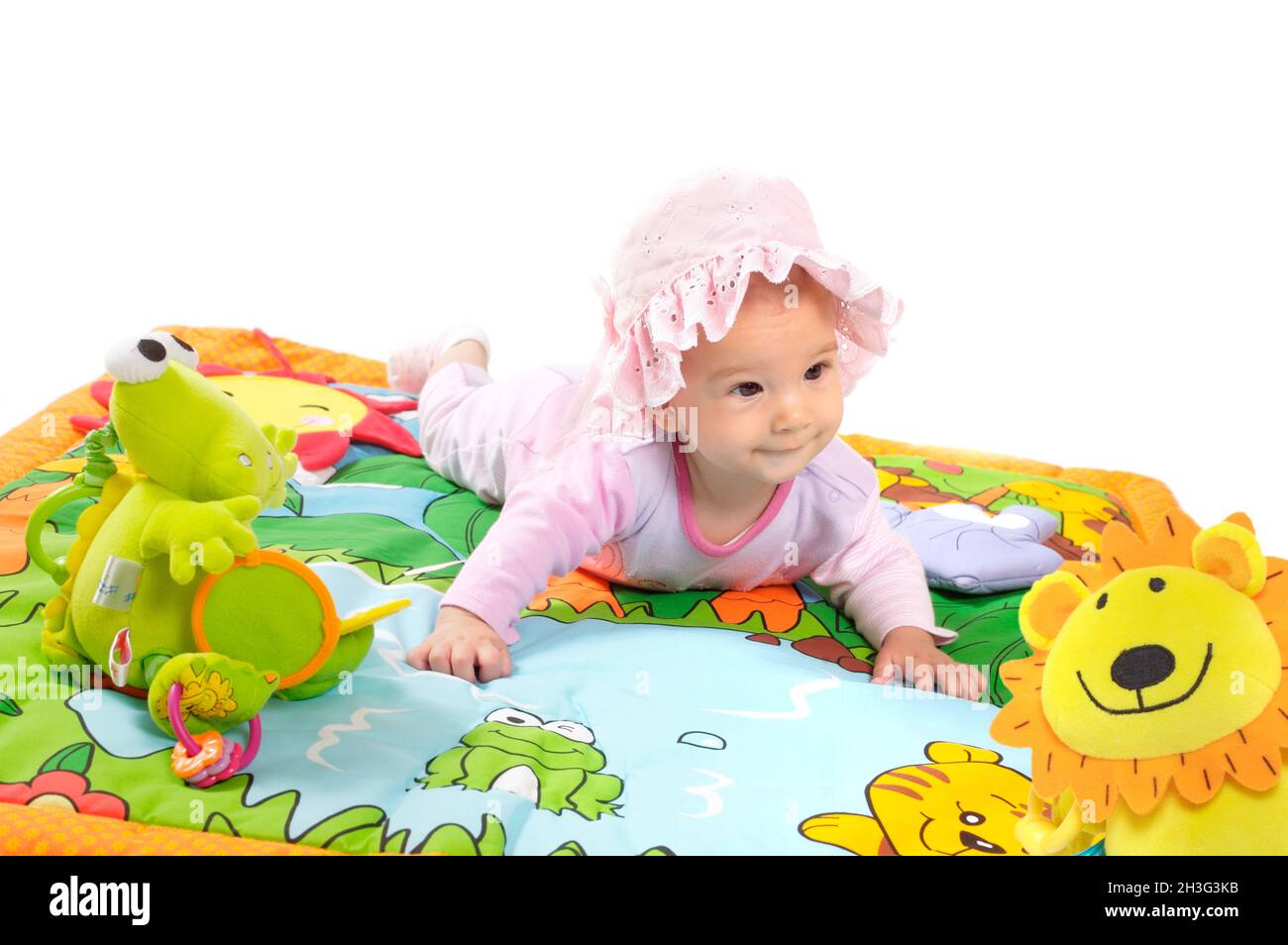 8 months old baby Stock Photo - Alamy