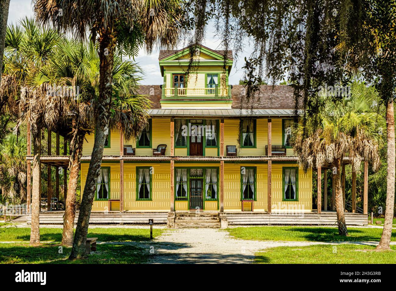 Planetary Court, Koreshan State Park, Corkscrew Road, Estero, Florida ...