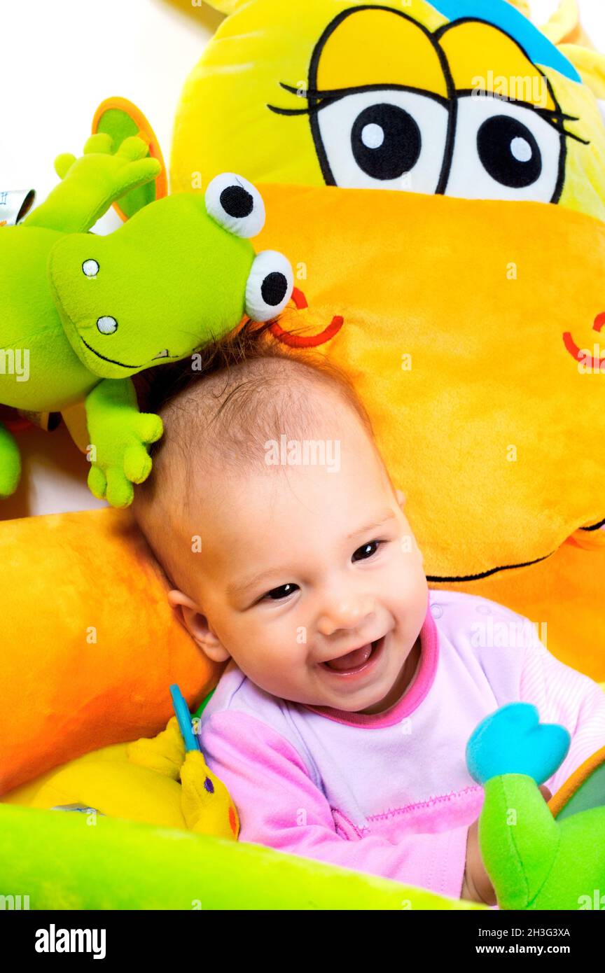 8 months old baby Stock Photo - Alamy