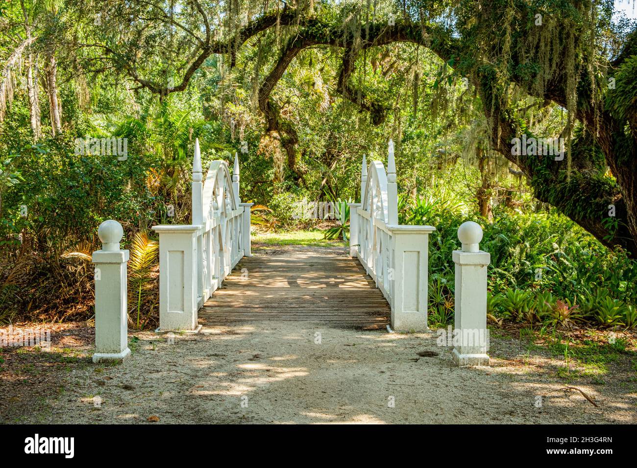 Victorian Bridge, Koreshan State Park, Corkscrew Road, Estero, Florida ...