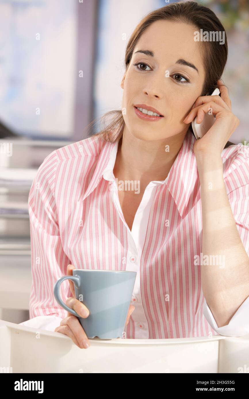 Call coffee hi-res stock photography and images - Alamy