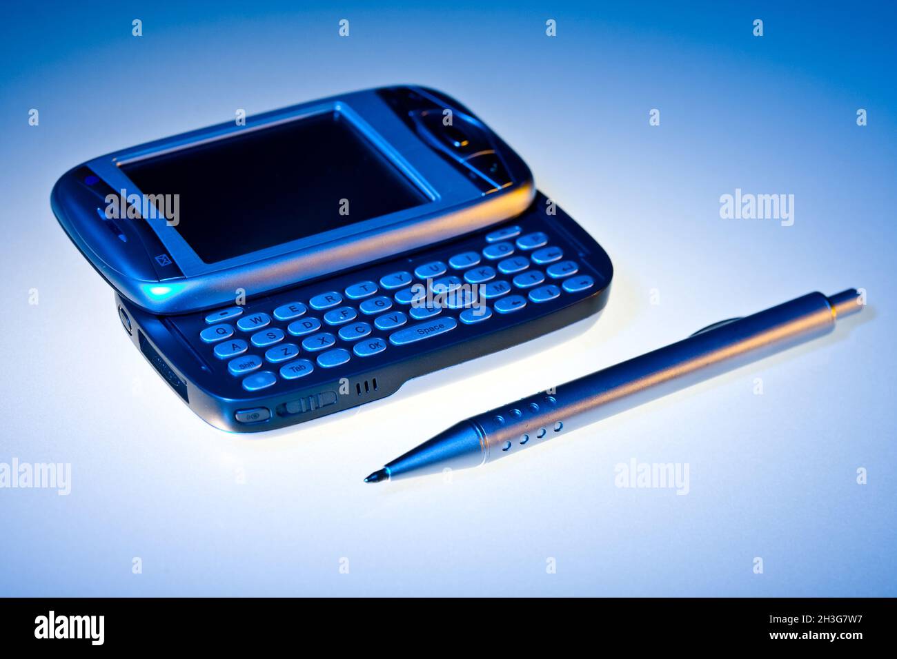 PDA and pen Stock Photo - Alamy