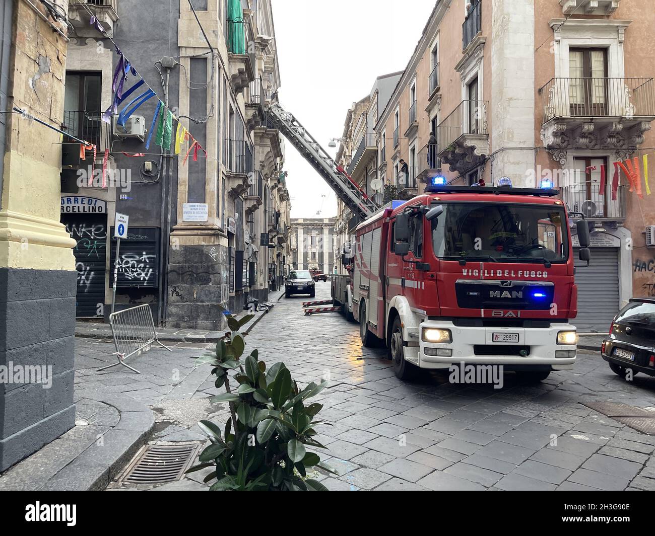 Catania - 28th Oct, 2021. The Mediterranean hurricane Apollo (medicane ...