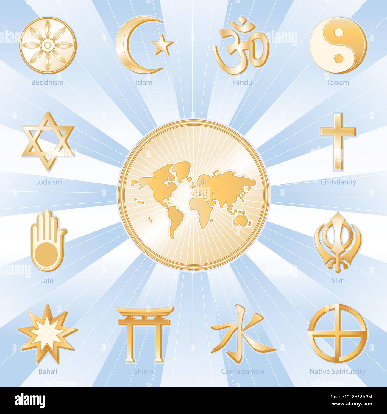 Map of faith hi-res stock photography and images - Alamy