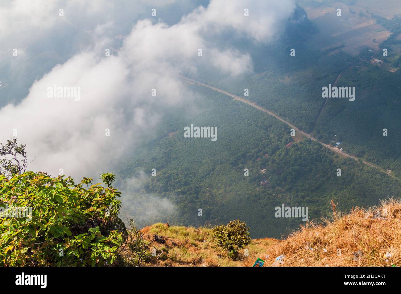 View from Mt Zwegabin near Hpa An, Myanmar Stock Photo - Alamy