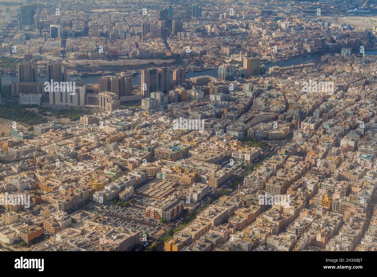 Aerial view of Dubai, United Arab Emirates Stock Photo - Alamy