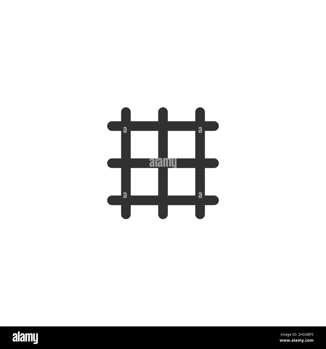 Net Filter Fiber Icon Symbol. Stock Vector illustration isolated on ...