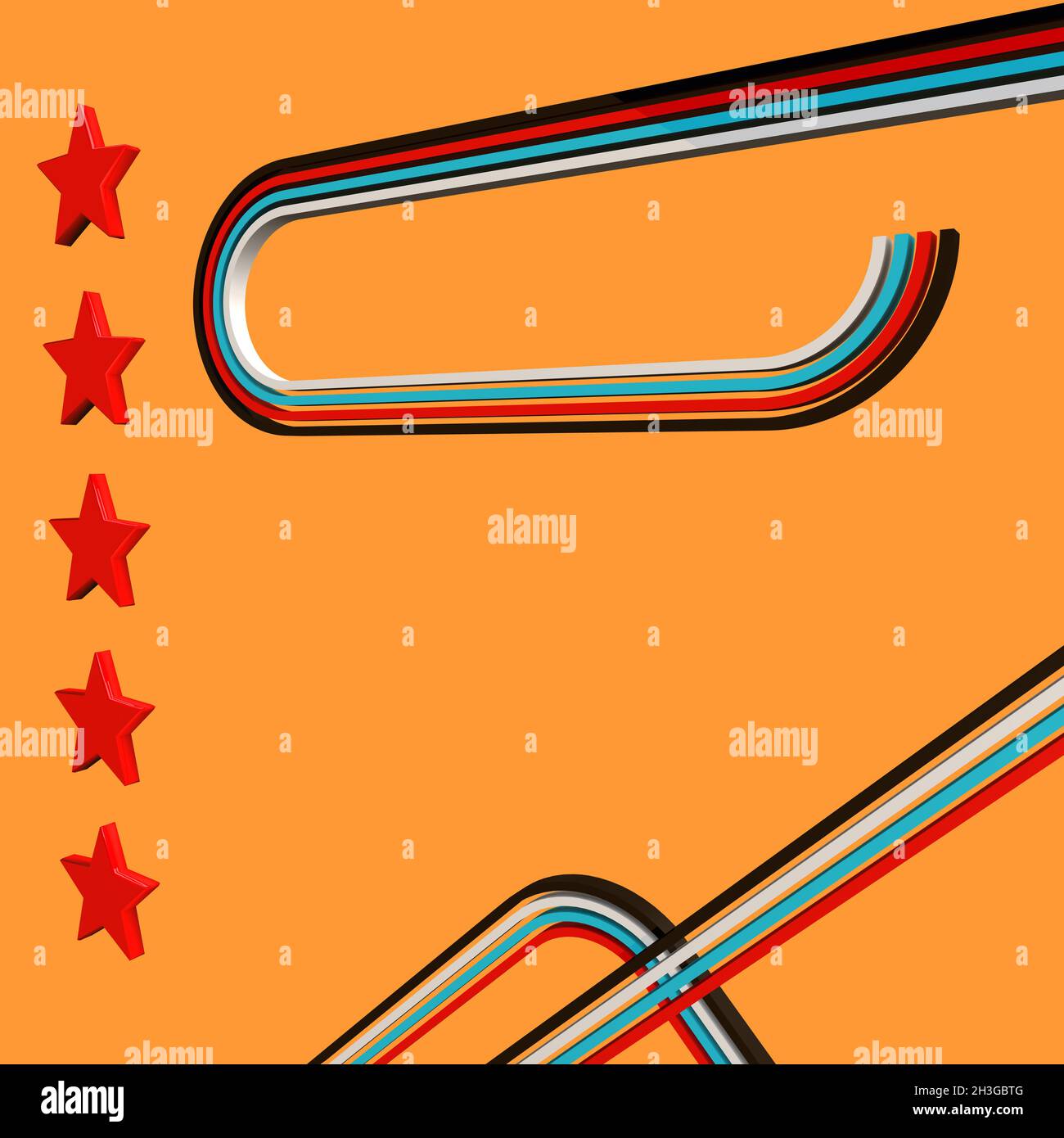 3d retro hi-res stock photography and images - Alamy