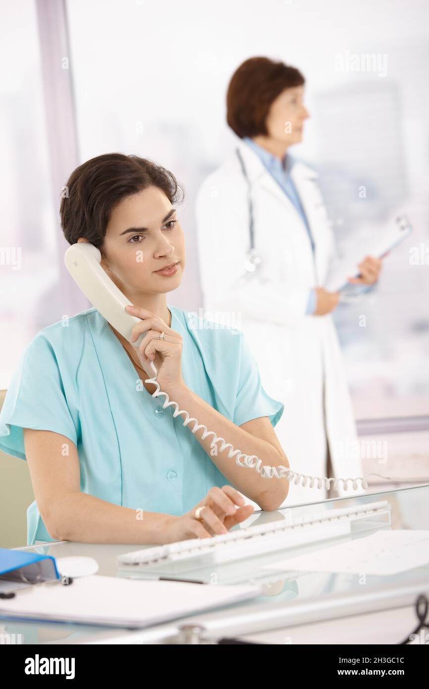 Call assistant hi-res stock photography and images - Alamy