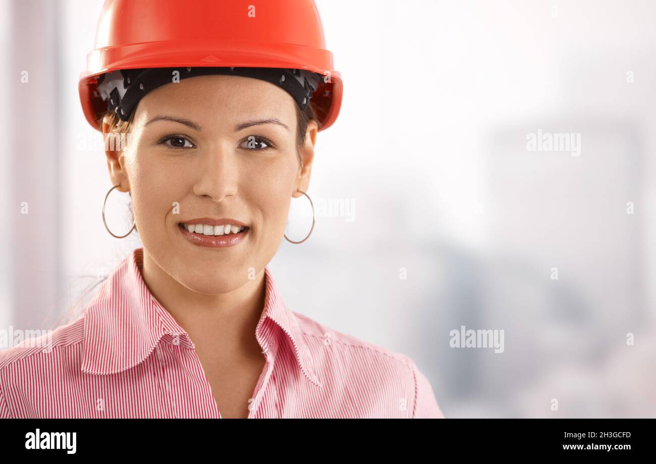 Portrait of female architect Stock Photo - Alamy
