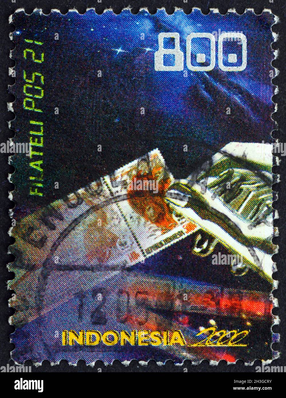INDONESIA - CIRCA 2000: a stamp printed in Indonesia dedicated to ...