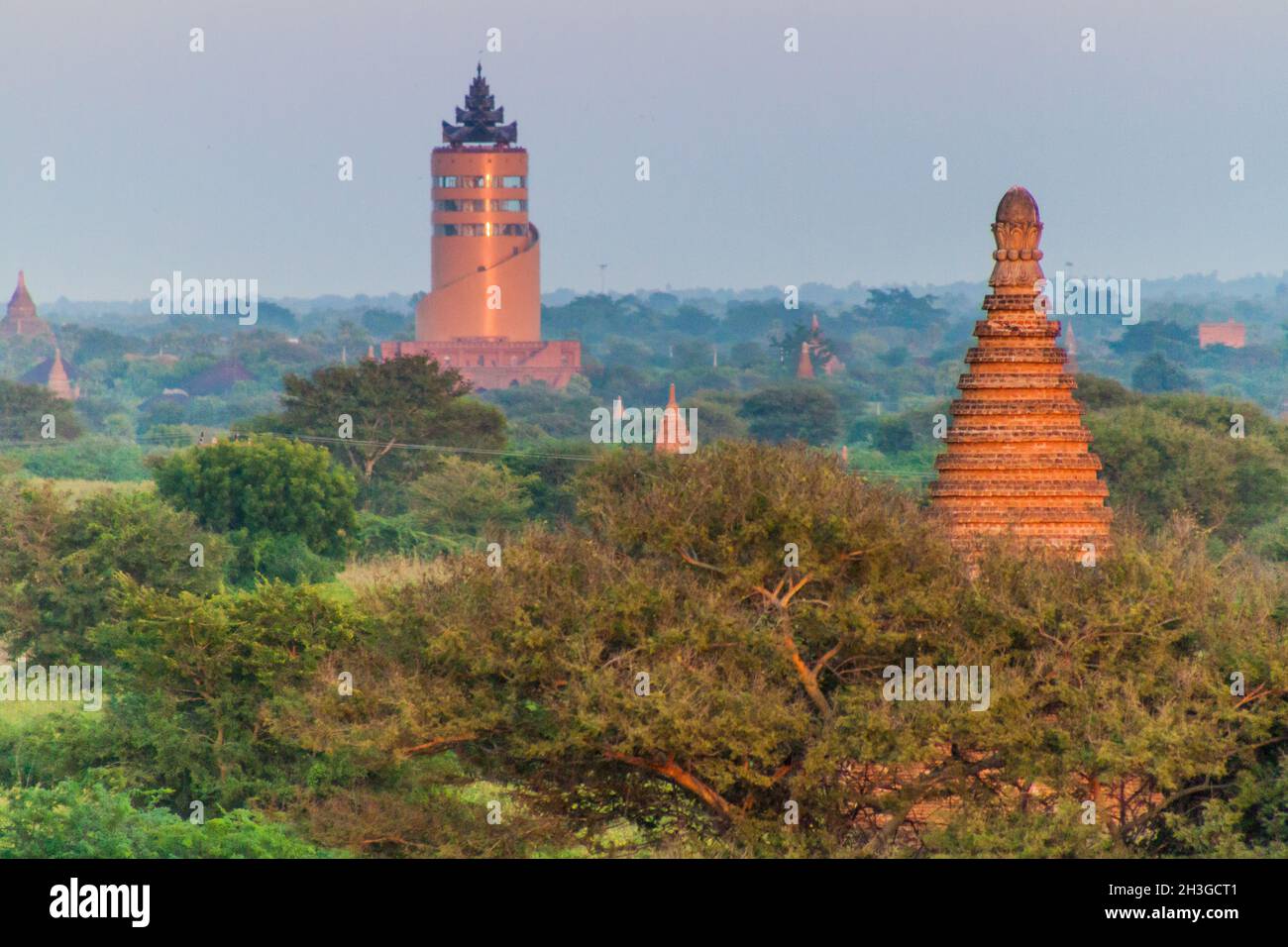 Bagan viewing tower hi-res stock photography and images - Alamy