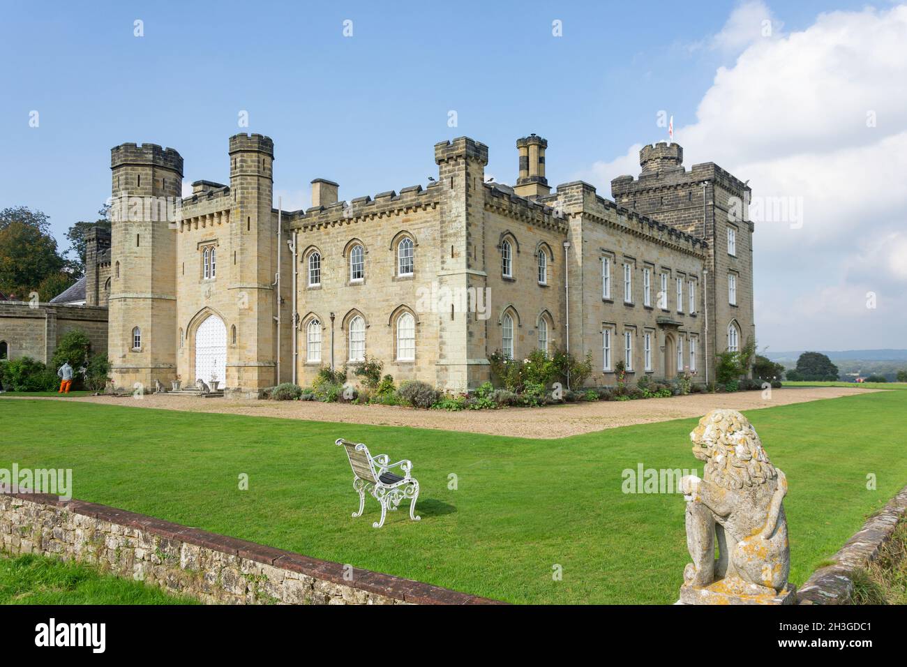 19th century Chiddingstone Castle and Gardens, Hill Hoath Road ...