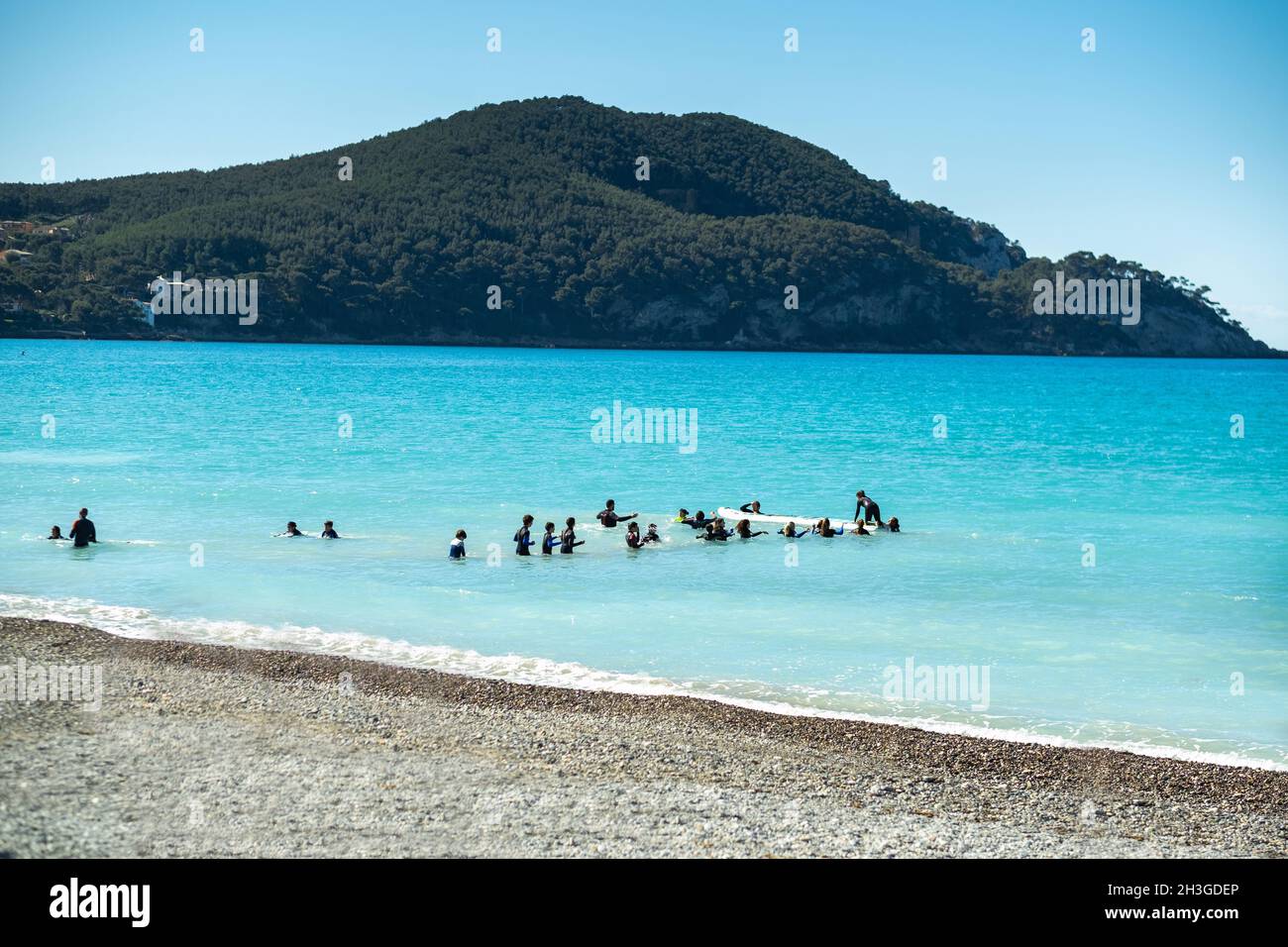 French riviera blue train hi-res stock photography and images - Alamy