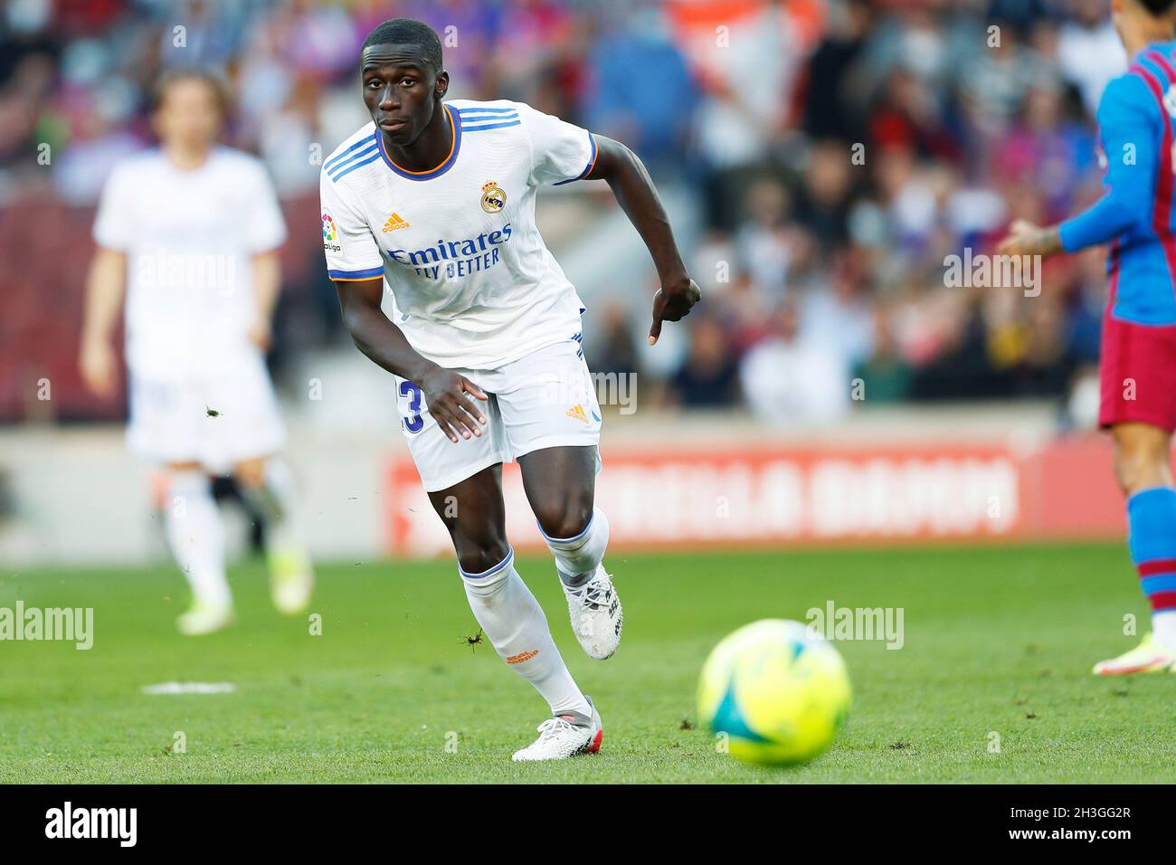 Barcelona, Spain. 24th Oct, 2021. Feland Mendy (Real), October 24, 2021 ...