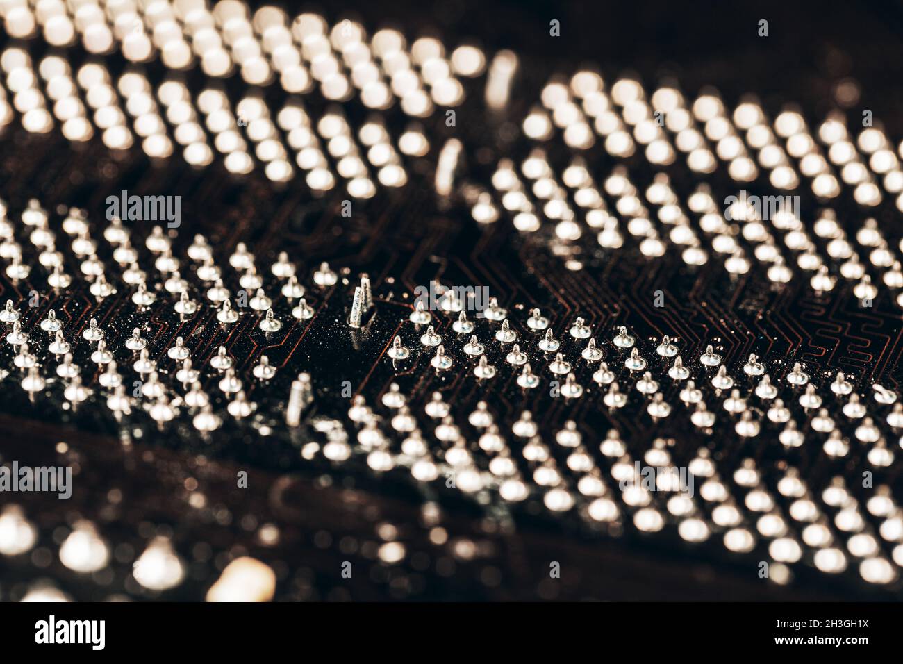 Computer mother board close up.Computer parts Stock Photo - Alamy