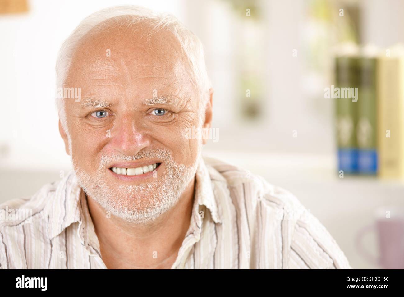 Portrait of cheerful pensioner Stock Photo - Alamy Portrait of cheerful pensioner Stock Photo - Alamy