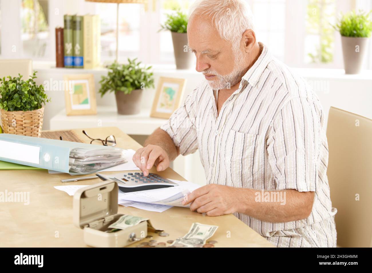 Doing calculation hi-res stock photography and images - Alamy