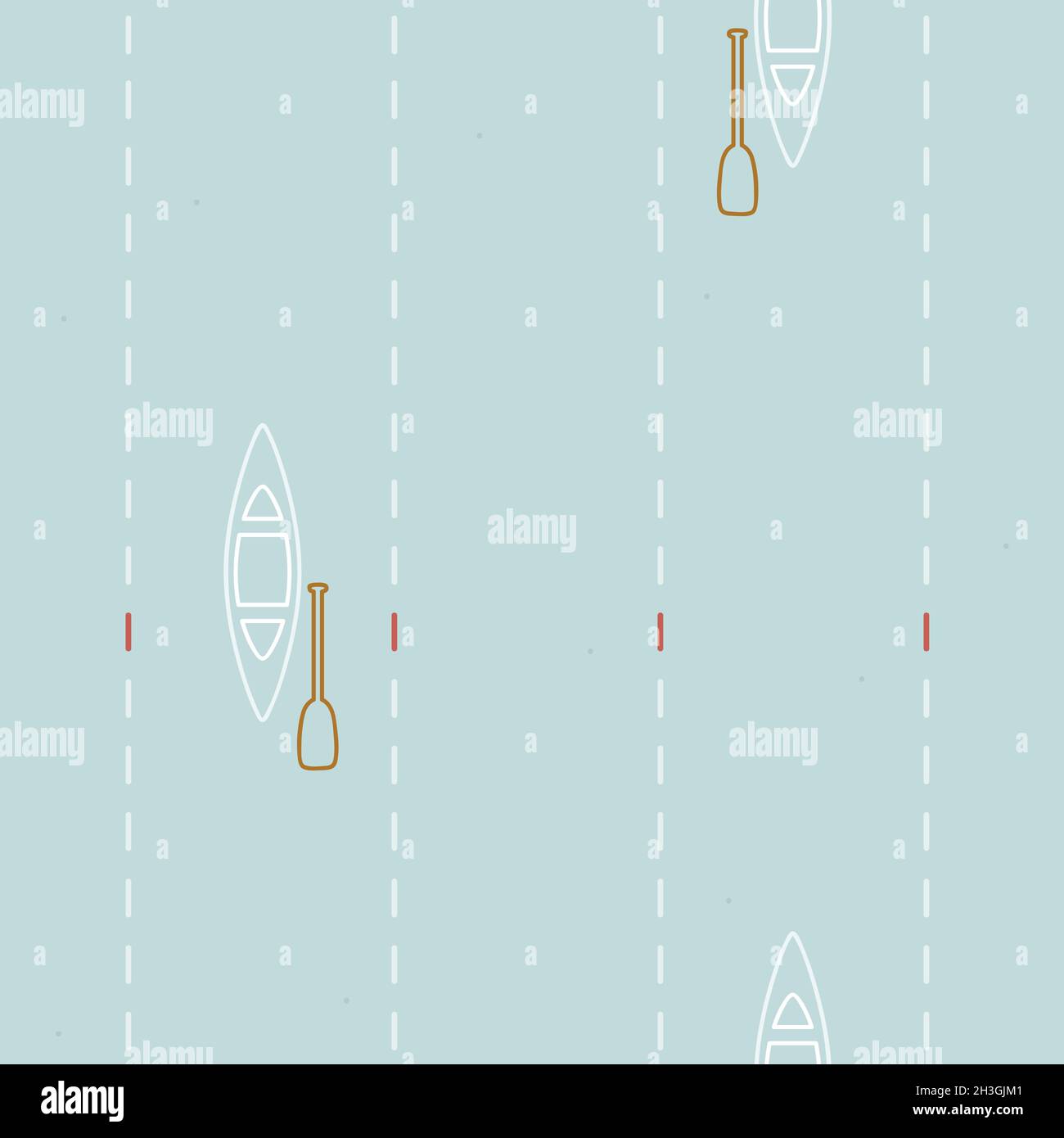 Racing white canoes - vector background Stock Vector Image & Art - Alamy