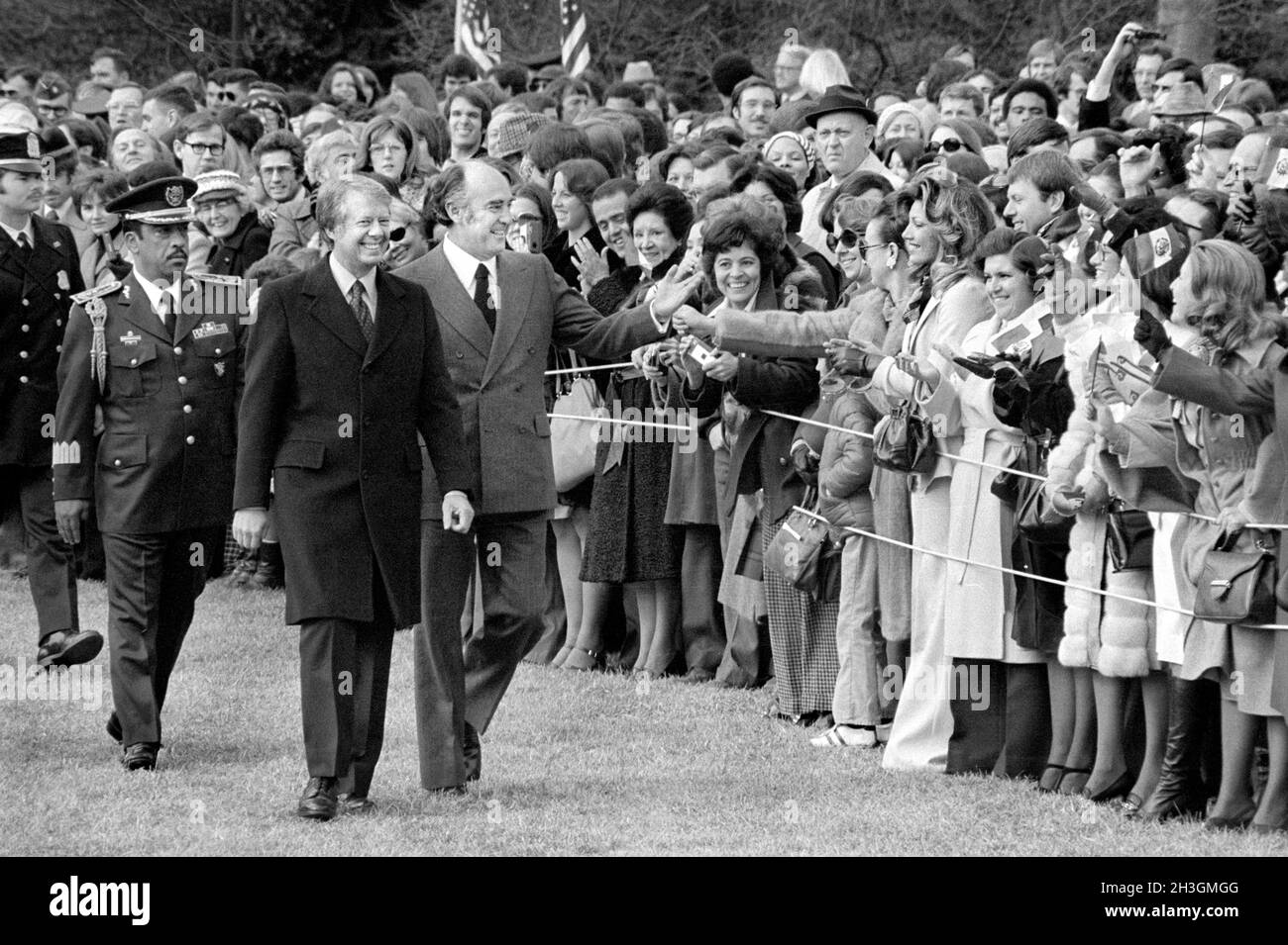President jose lopez portillo Black and White Stock Photos & Images - Alamy