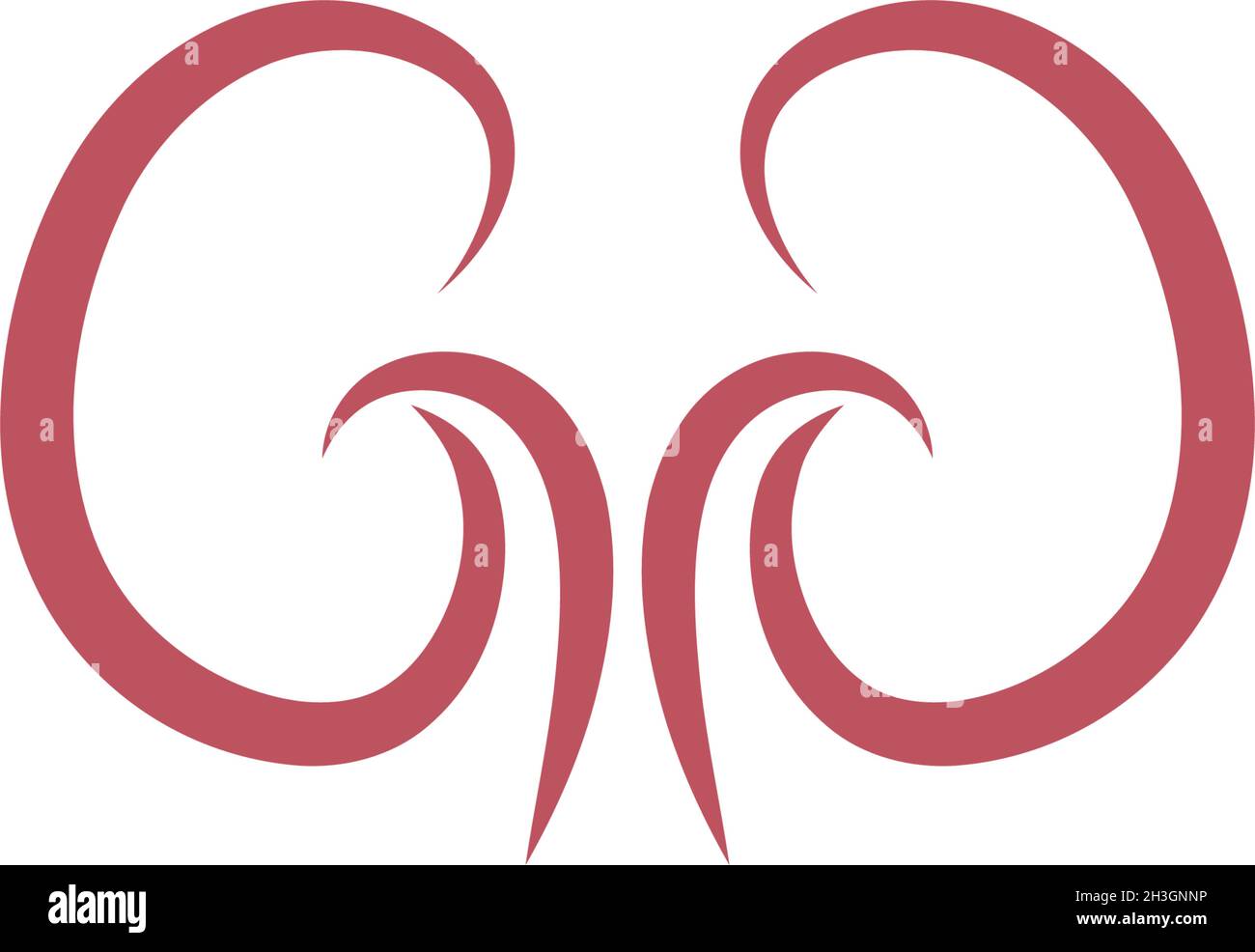 Urology logo, kidney logo icon healty template vector Stock Vector ...