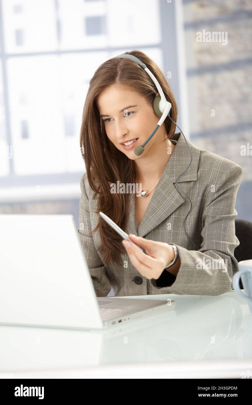 Call operator hi-res stock photography and images - Alamy