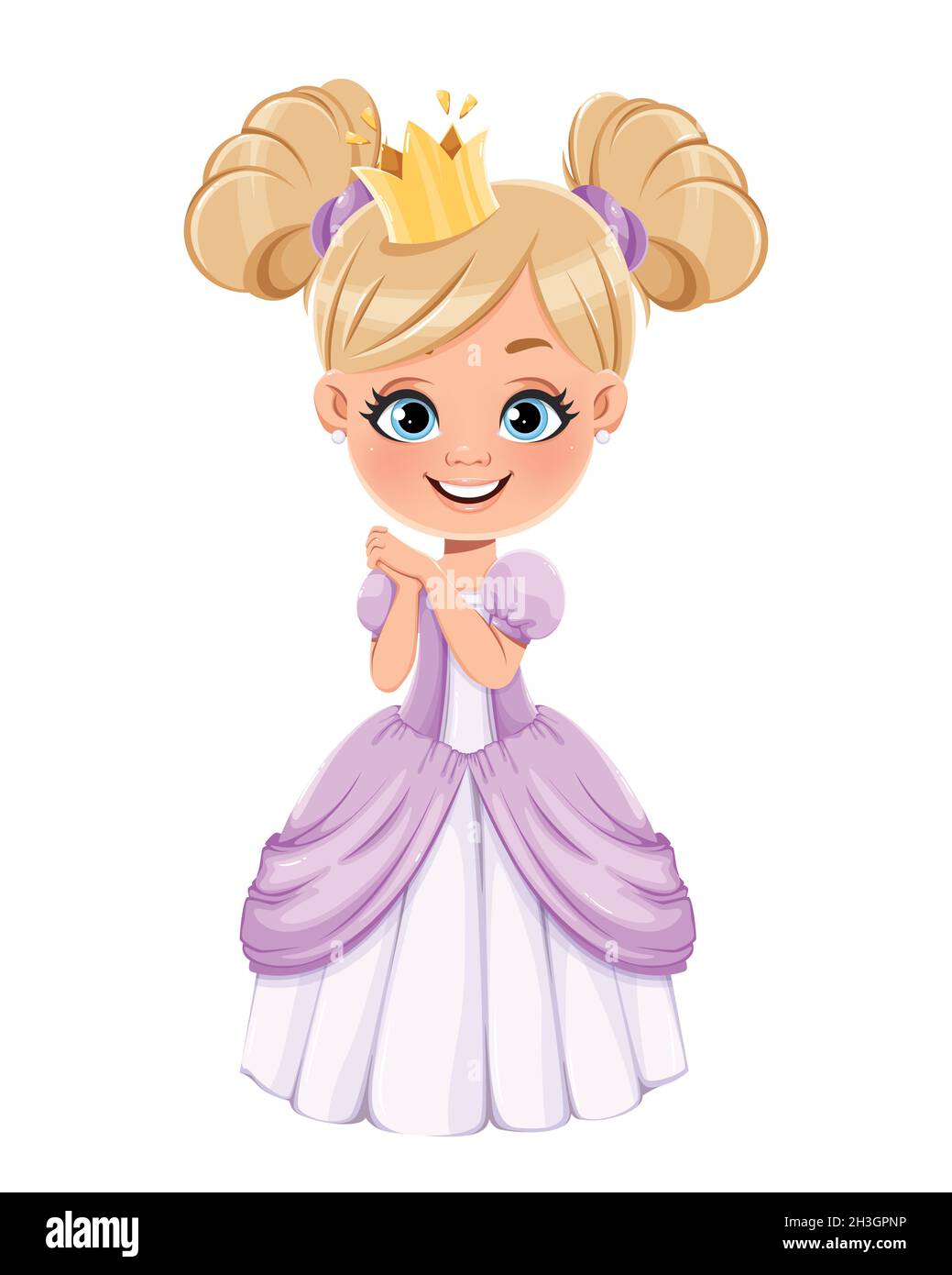 Beautiful Cartoon Princess
