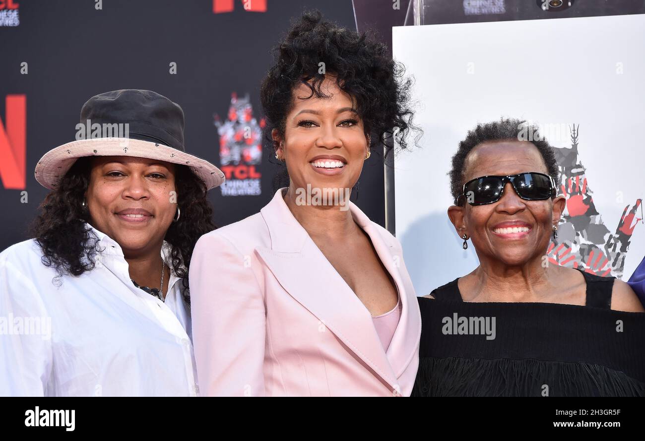 October 28, 2021, Hollywood, California, USA: Reina King, Regina King ...