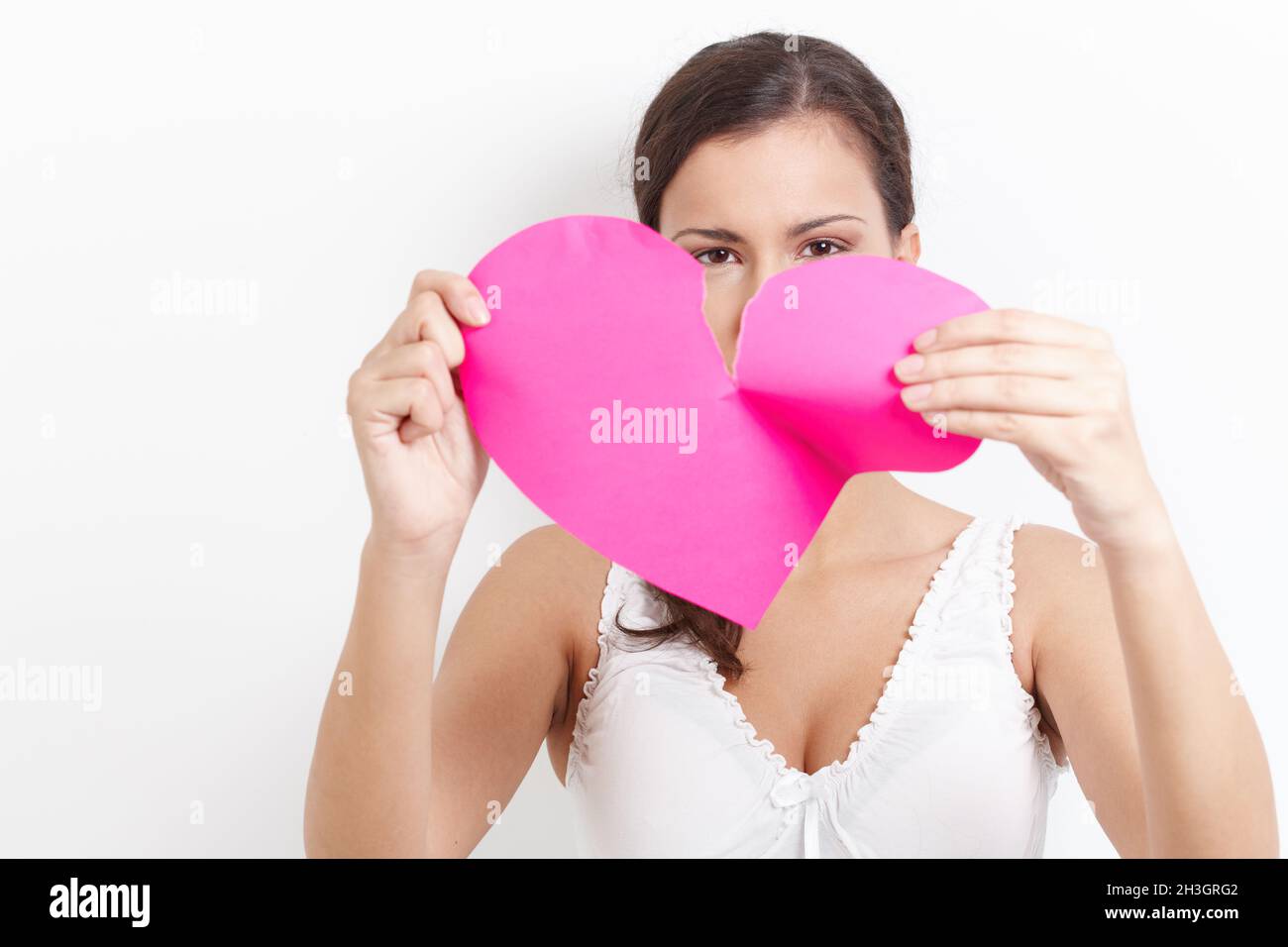 Separated heart hi-res stock photography and images - Alamy