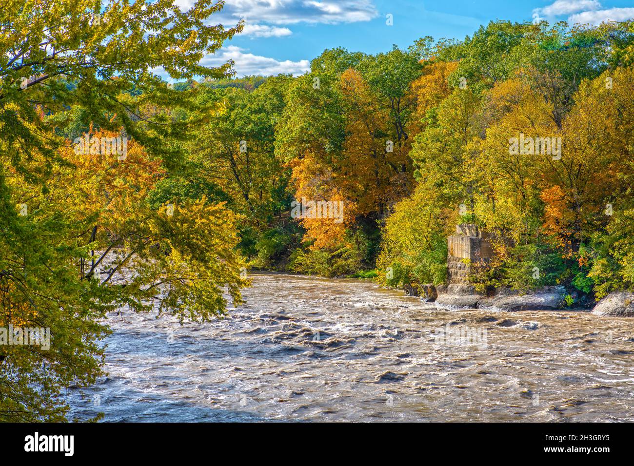 Vermillion River Matthiessen State Park Illinois Stock Photo - Alamy