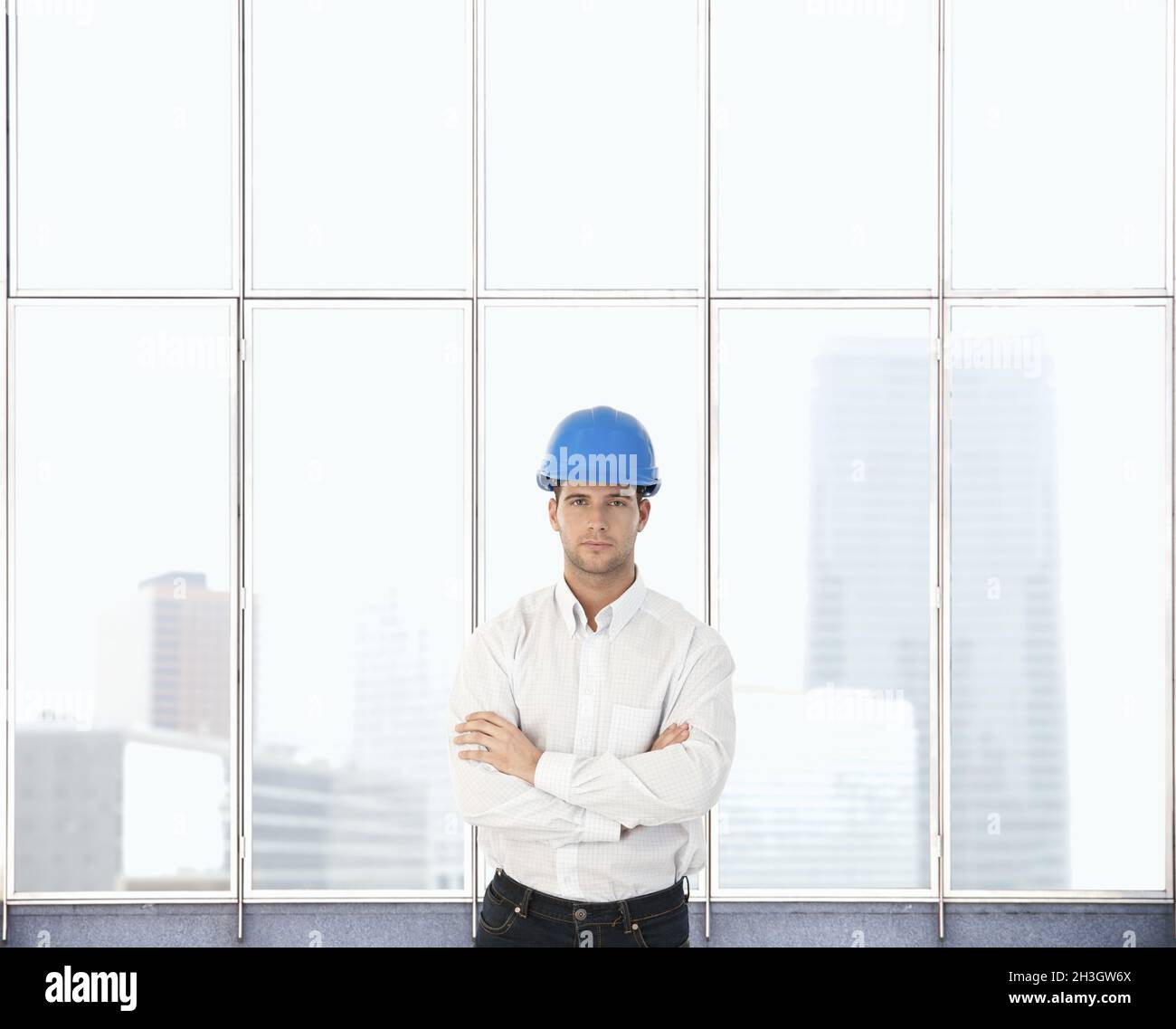 Portrait of architect designer Stock Photo - Alamy