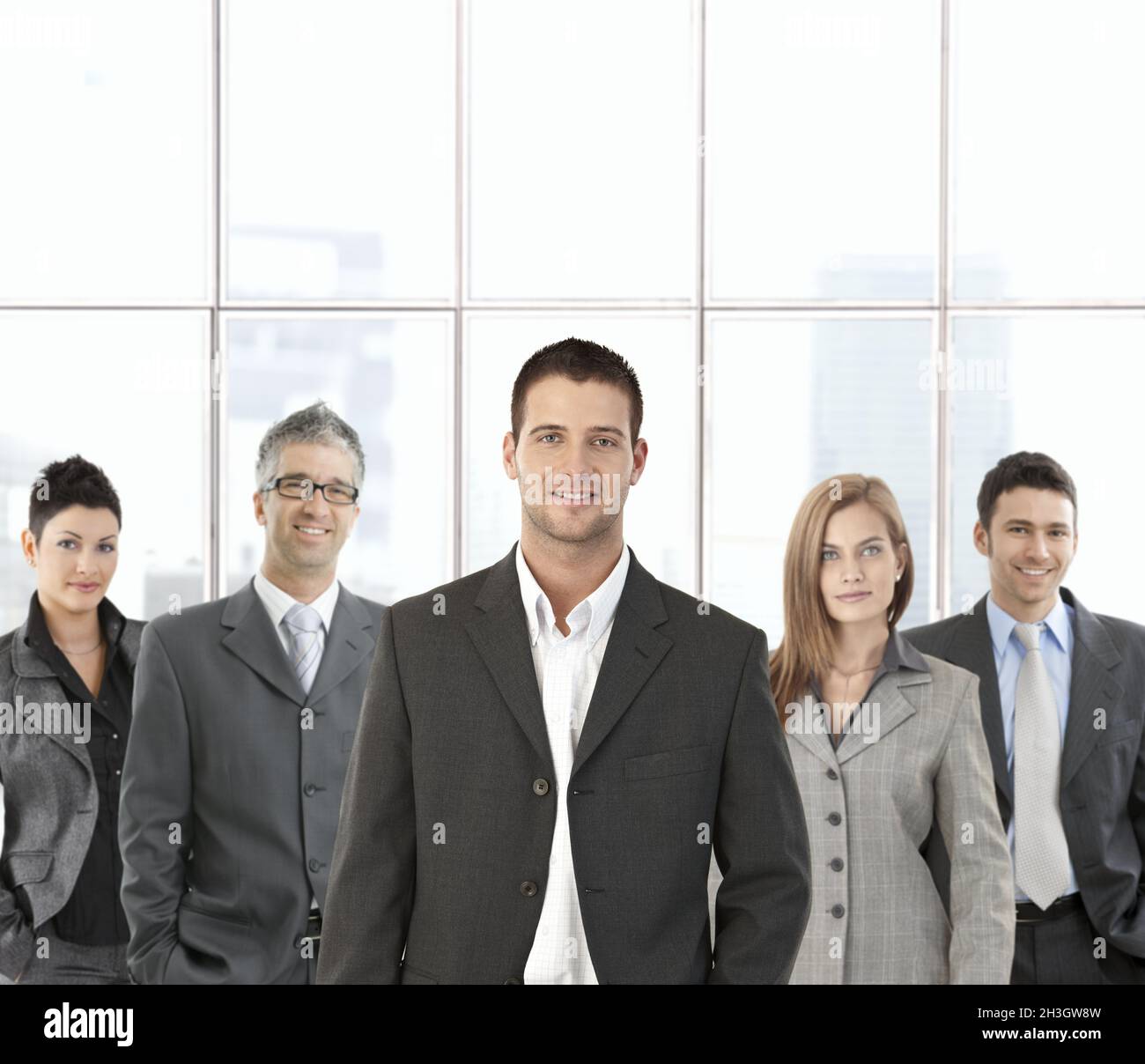 Successful business team Stock Photo - Alamy