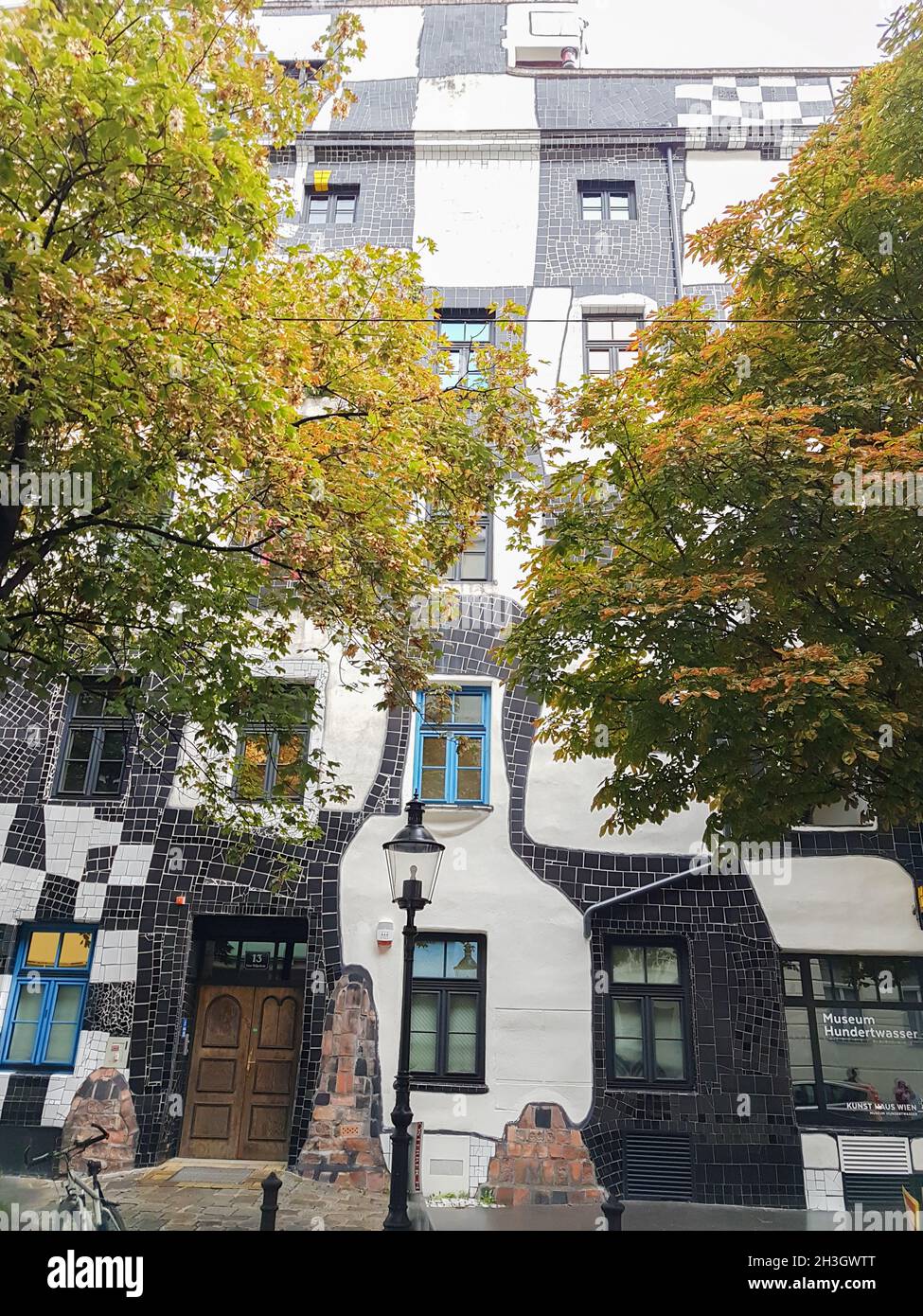 Vienna Austria - September 3 2017; Quirky architectural design of ...