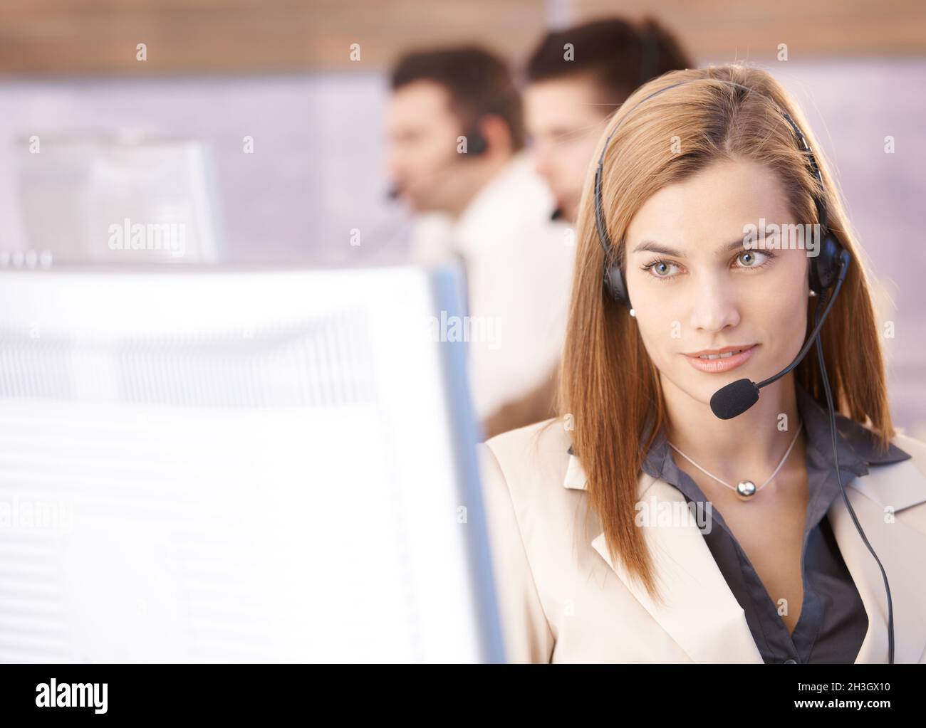 Female dispatcher hi-res stock photography and images - Alamy