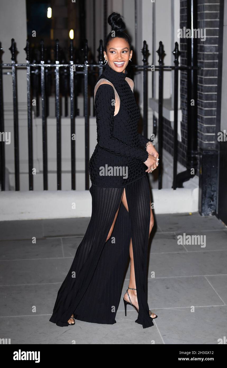 London, UK. 28th Oct, 2021. October 28th, 2021. London, UK. Alesha ...