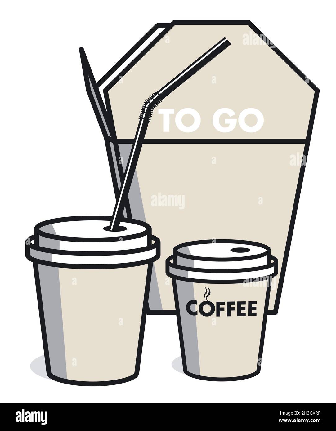 Restaurant coffee Cut Out Stock Images & Pictures - Alamy