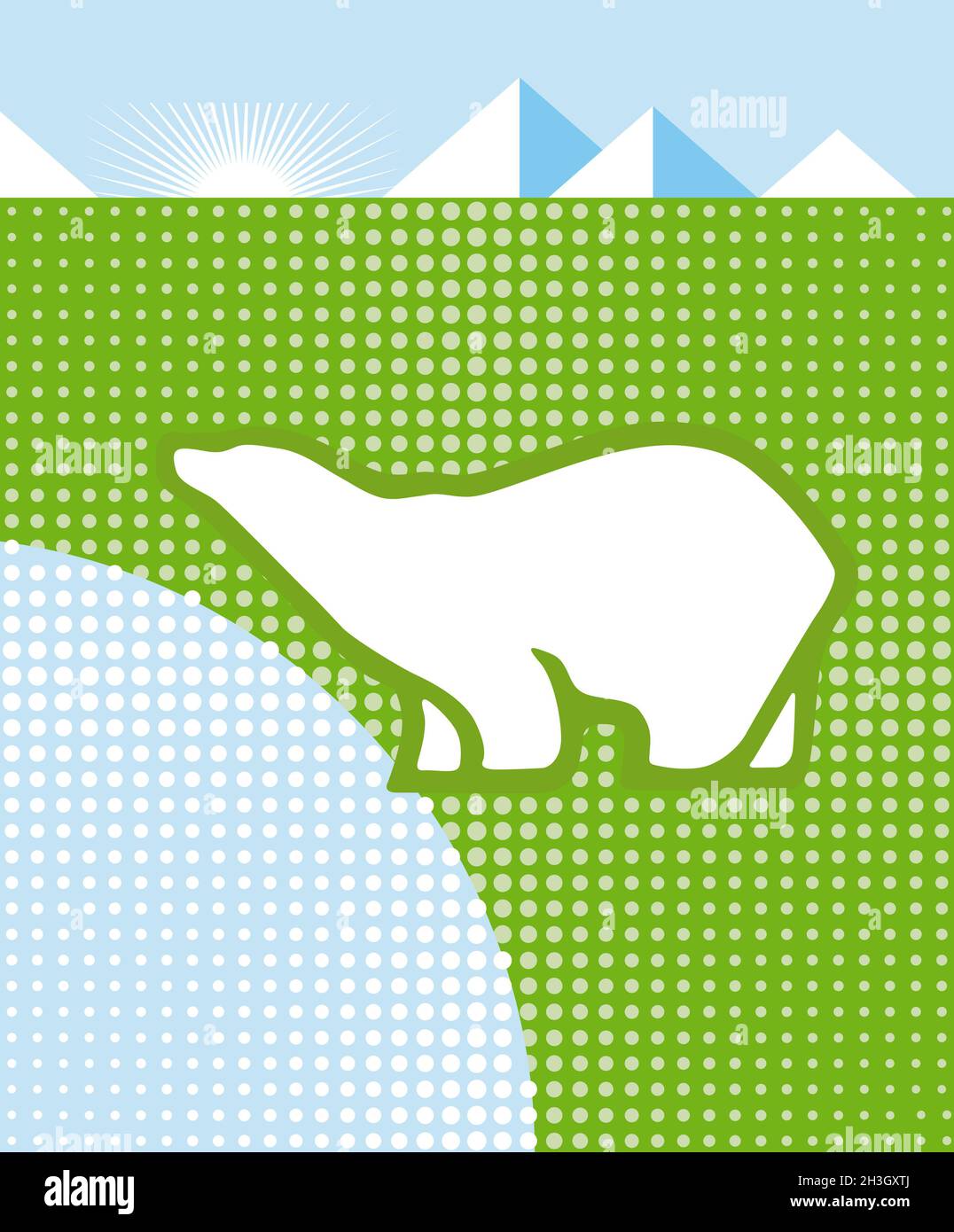 Polar Bear and Climate Stock Photo - Alamy