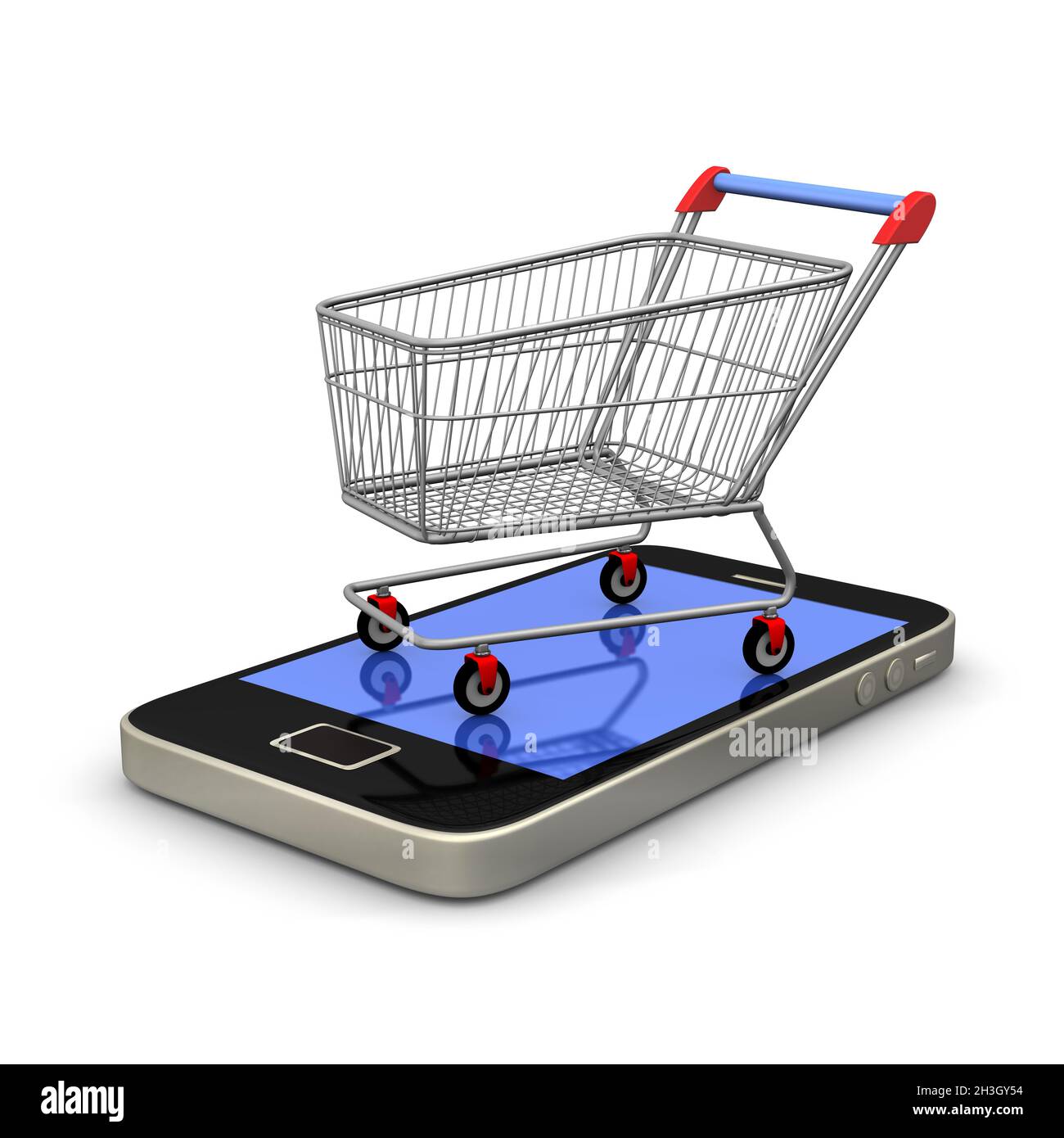 Mobile business deal Cut Out Stock Images & Pictures - Alamy