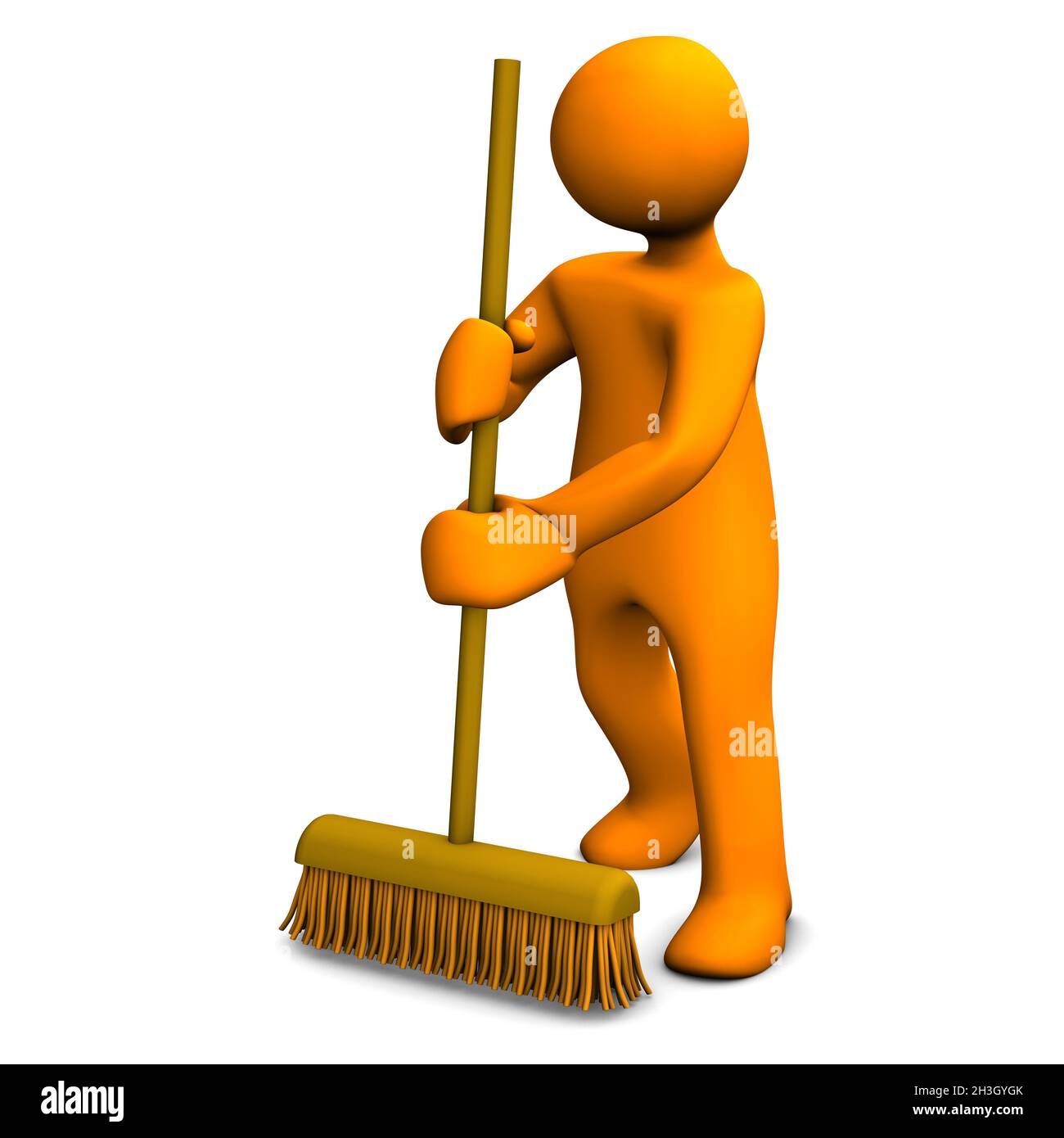 Cleaner cartoon hi-res stock photography and images - Alamy