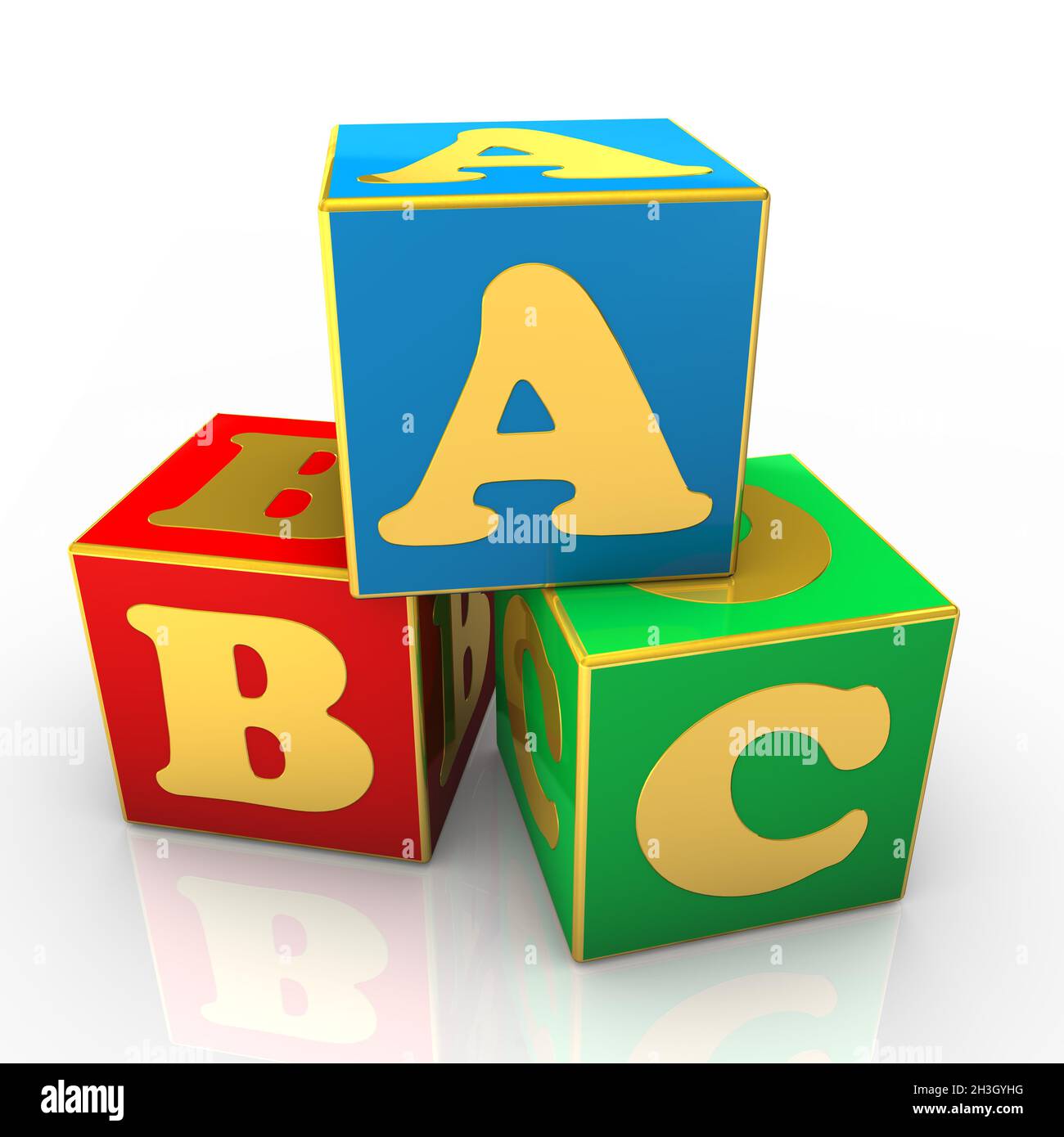 Cartoon abc hi-res stock photography and images - Alamy