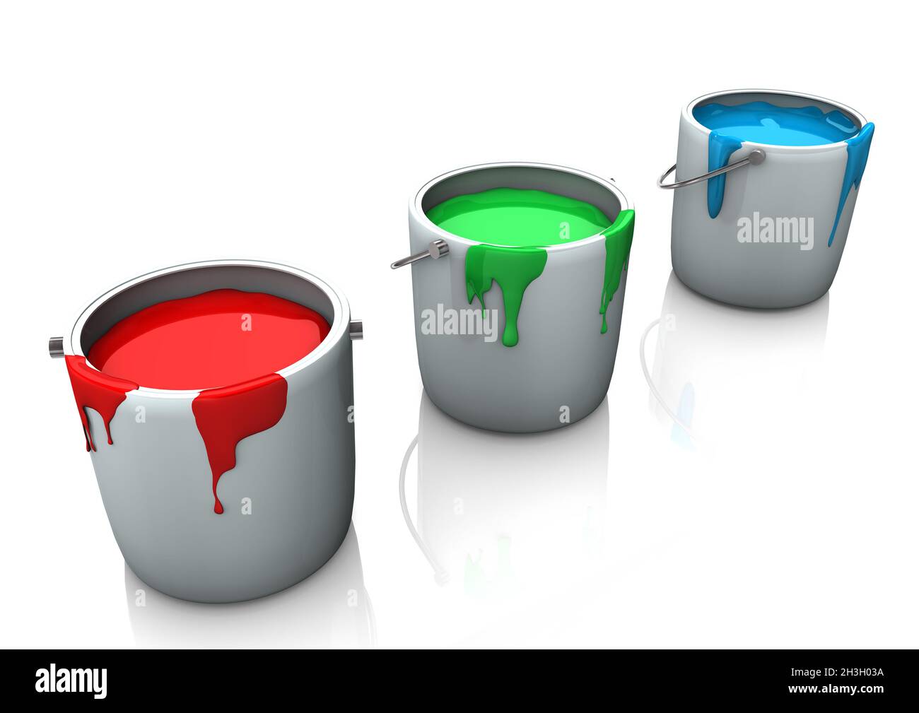 Paint bucket falling hi-res stock photography and images - Alamy