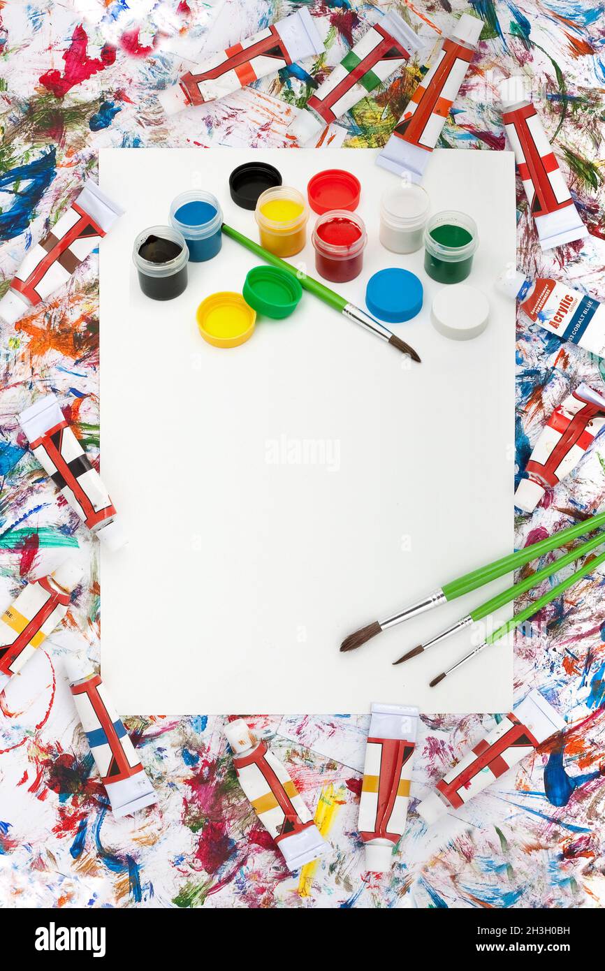 Watercolor, splash, paper Stock Photo - Alamy