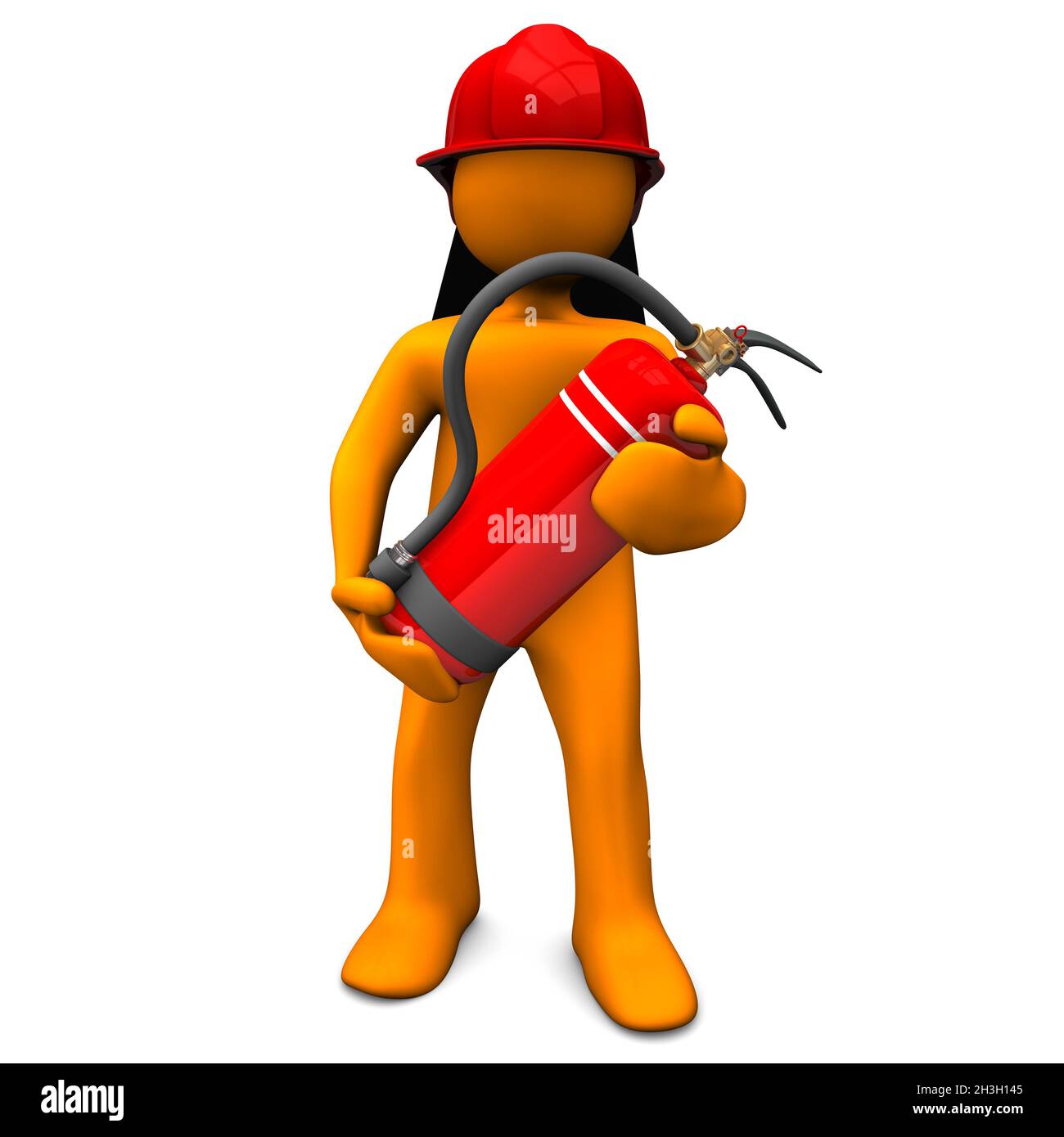 Fireman icon Cut Out Stock Images & Pictures - Alamy