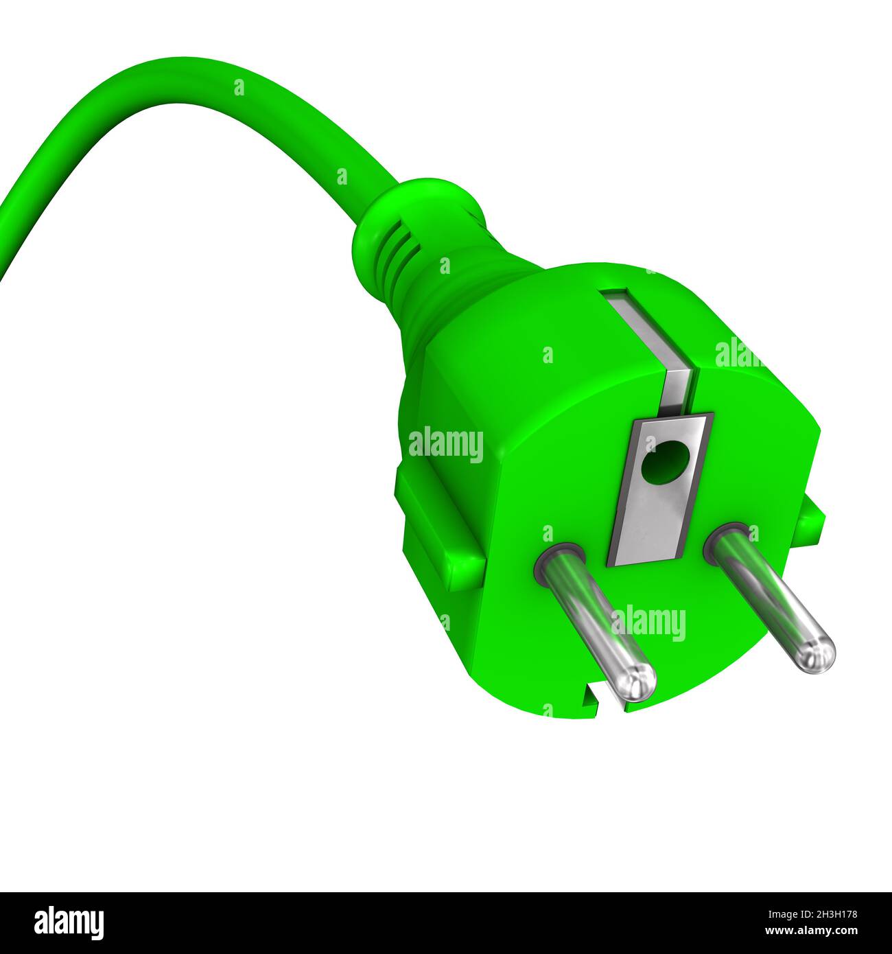 Green cable connector hi-res stock photography and images - Alamy