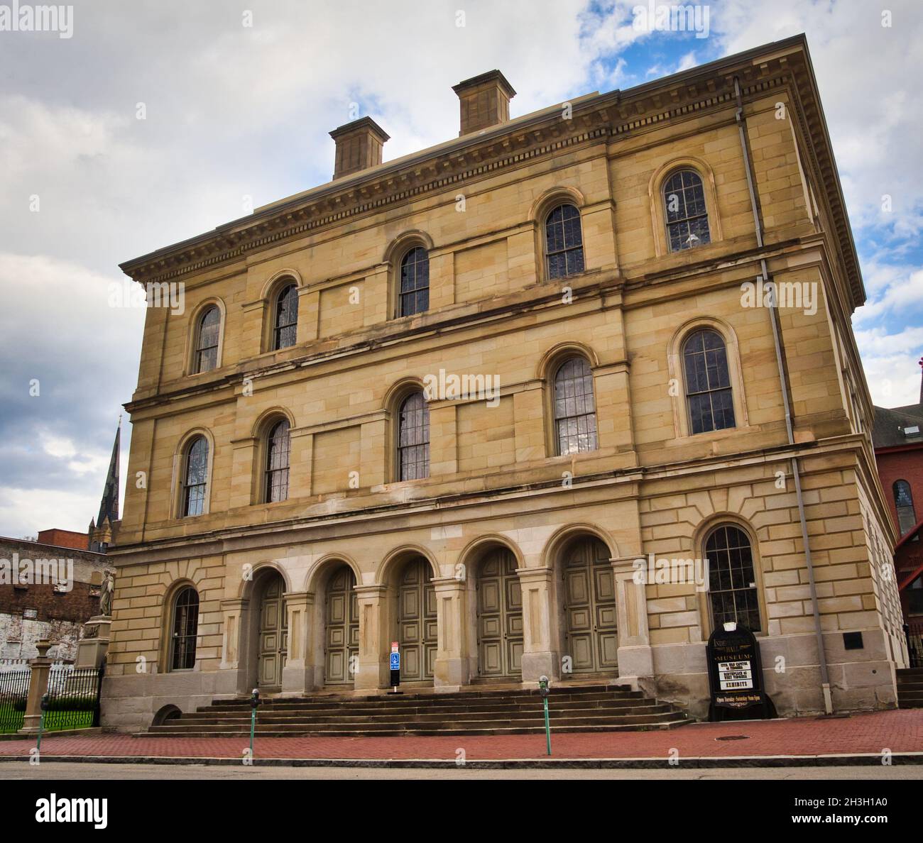 West Virginia Independence Hall is located in Wheeling, West Virginia ...