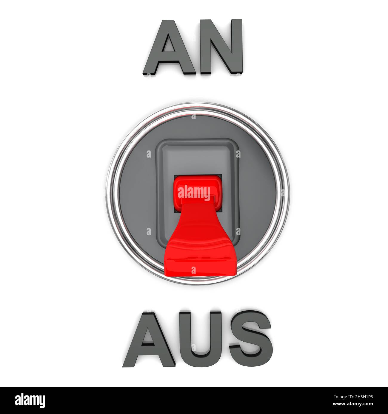 Aus An Schalter Stock Photo - Alamy