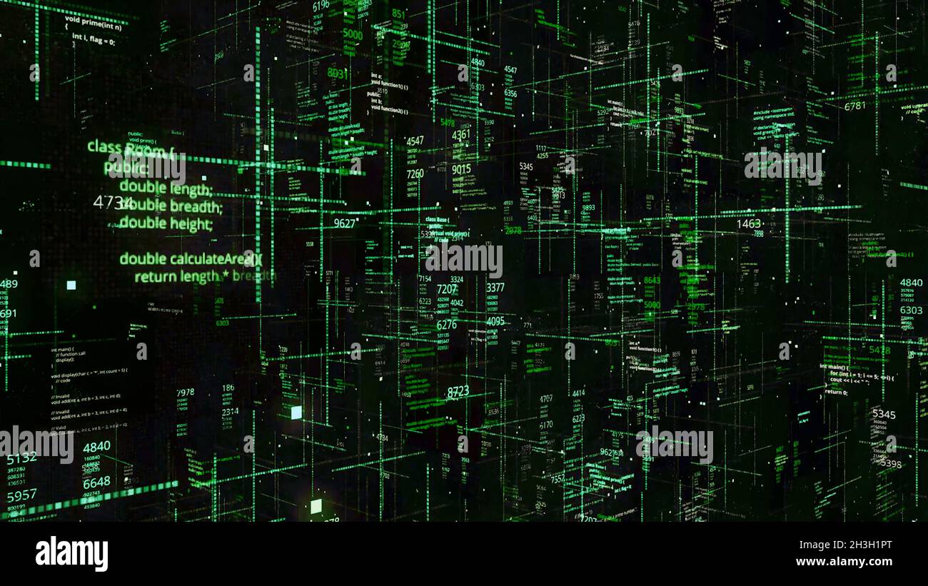 Matrix Animated Text